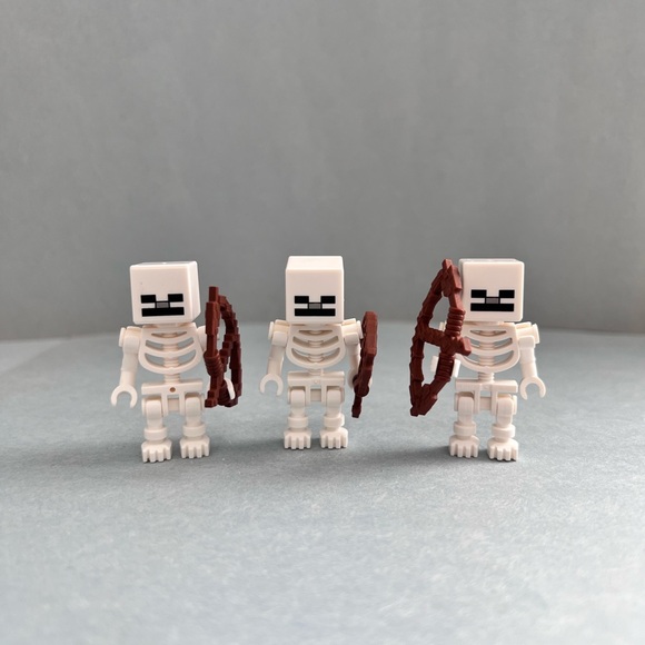 Lego | Other | Lego Minecraft Skeleton Minifigure Bundle | Poshmark